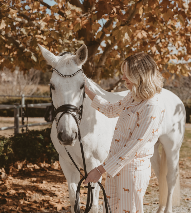 Horse Print Pyjamas | Equestrian Accessories